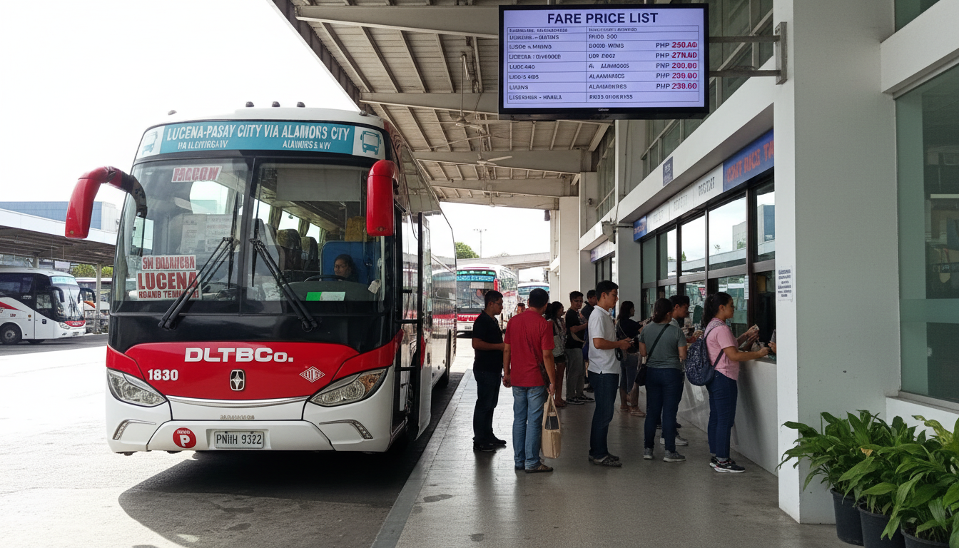 Bus Fare - DLTB Online Booking | DLTB Bus Terminal | Schedule | Fare ...